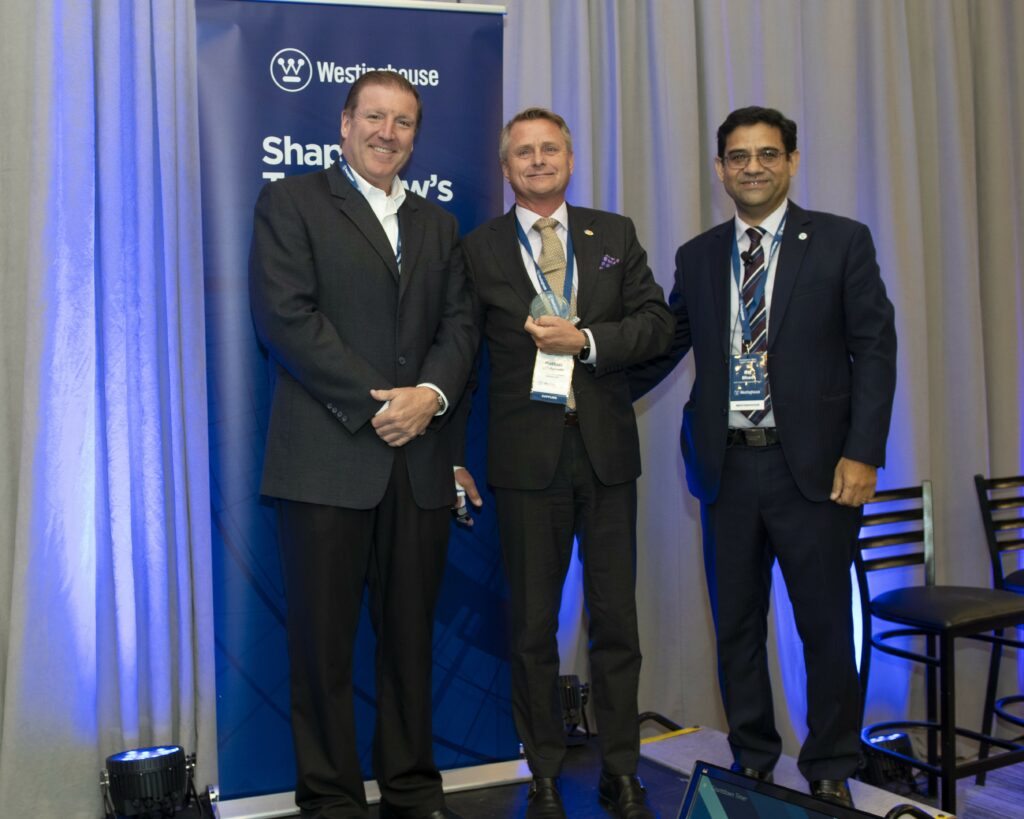 Westinghouse ger sin utmärkelse Signature Award till Scanlog - Scanlog